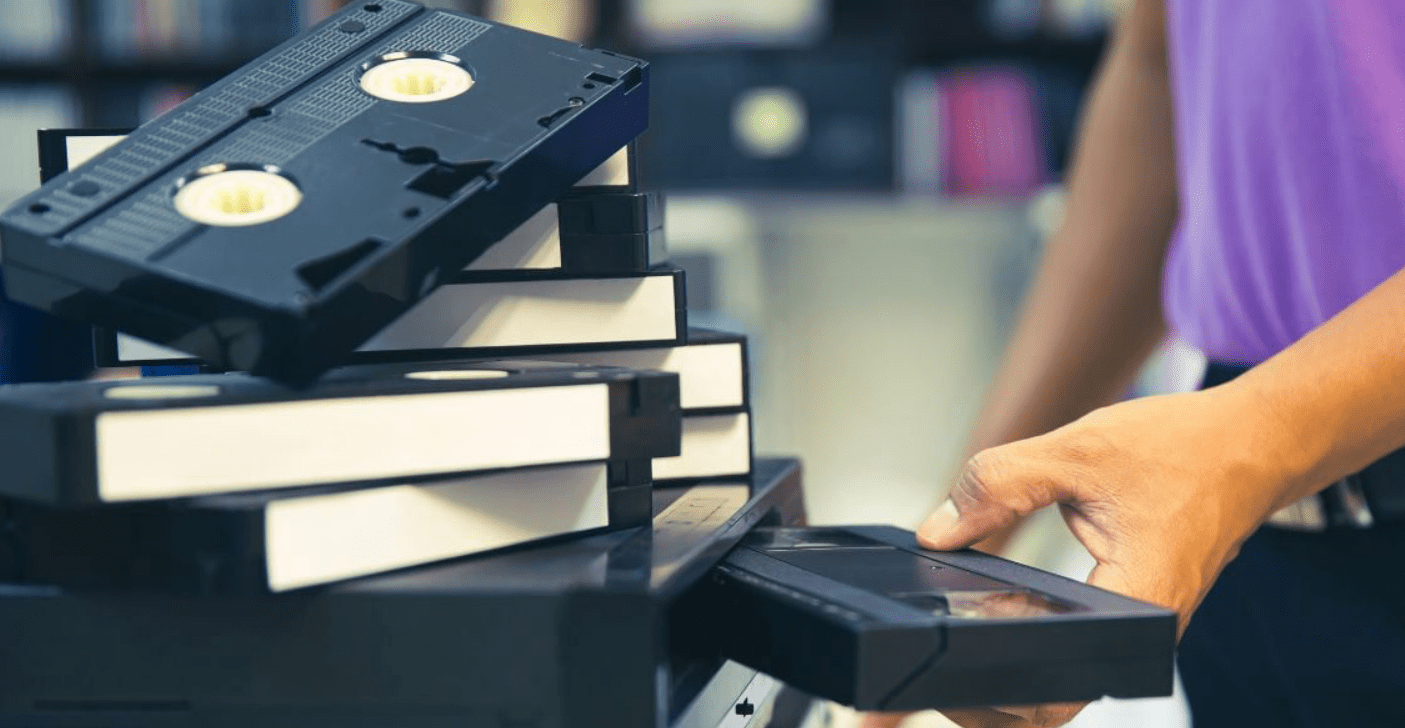 Ces cassettes VHS des années 1980 et 1990 se revendent aujourd'hui à ...